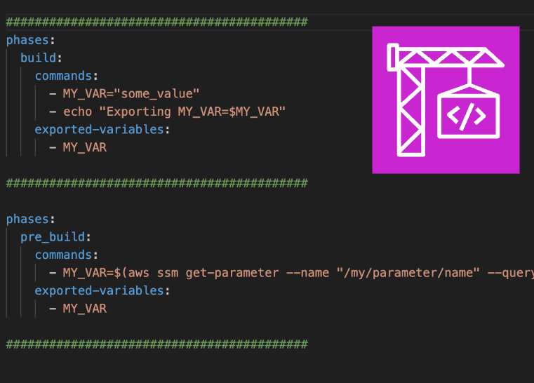How to Set Up Environment Variables in a CodeBuild Project for Later Use | by Tejas Mane | Medium