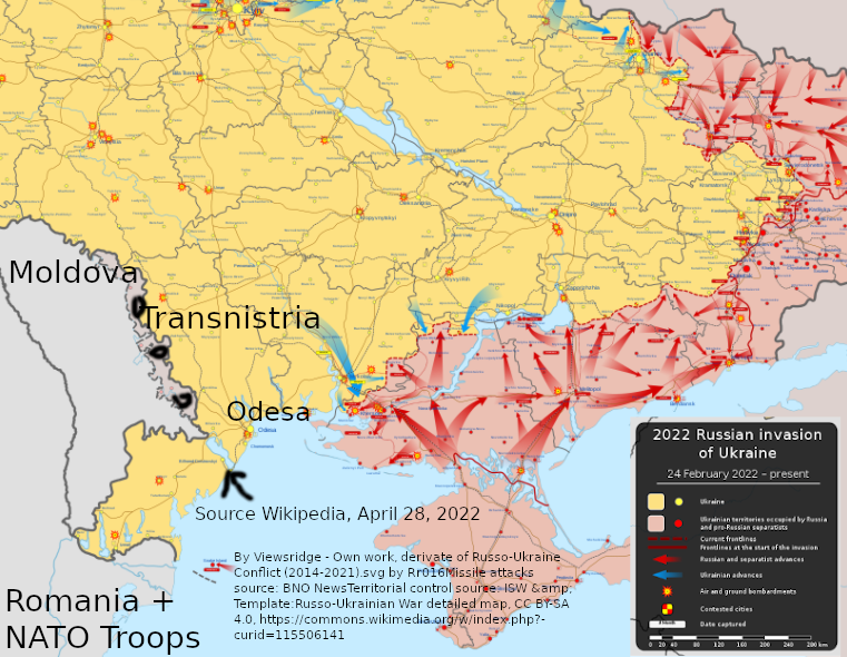 Possibly Insane Plans to Involve Transnistria/Moldova in Ukraine War ...
