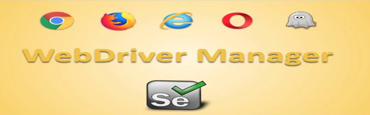 WebDriverManager in Selenium. In order to run our selenium webdriver ...