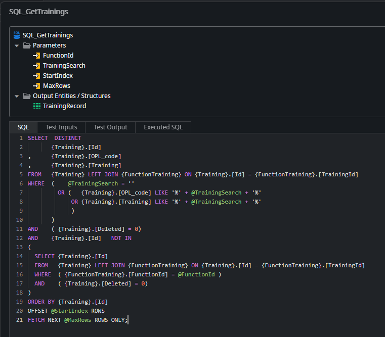 Paginating in OutSystem custom SQL | by Erwin van Rijsewijk | Medium