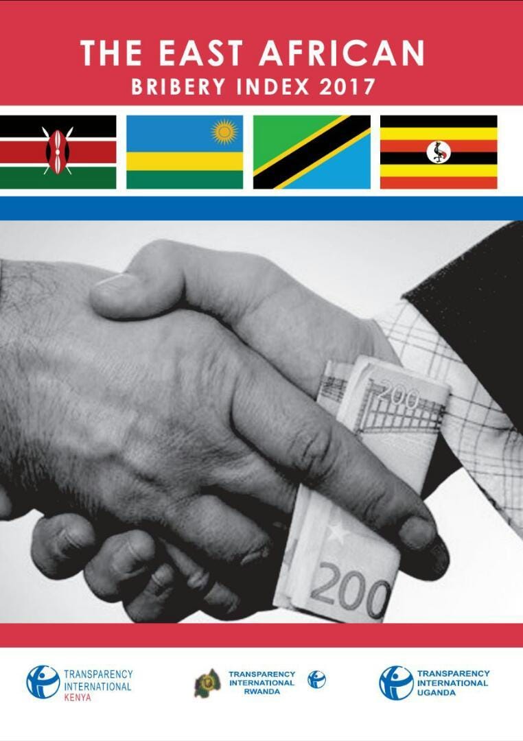 THE EAST AFRICAN BRIBERY INDEX 2017 | by William Muli | Action for ...