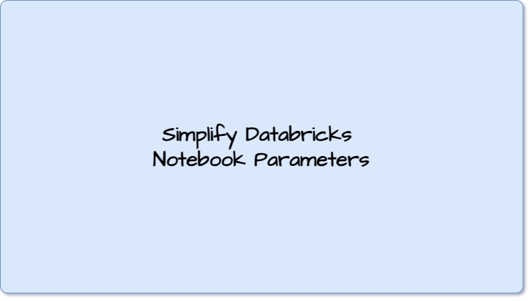 Databricks Notebook Widgets. In this blog post, I will talk about… | by ...