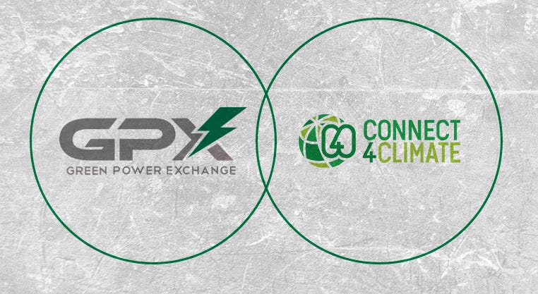 Green Power Exchange partners with Connect4Climate | by GPX Team ...