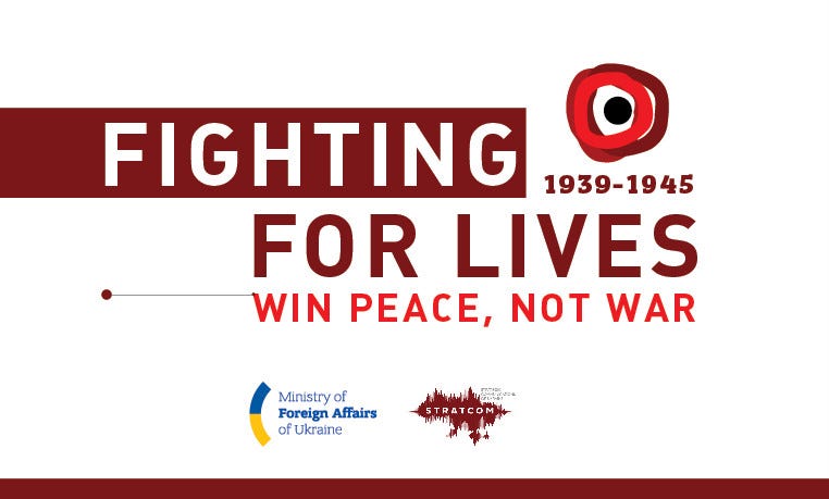 Fighting for lives.Win peace, not war. | by MFA of Ukraine | Medium