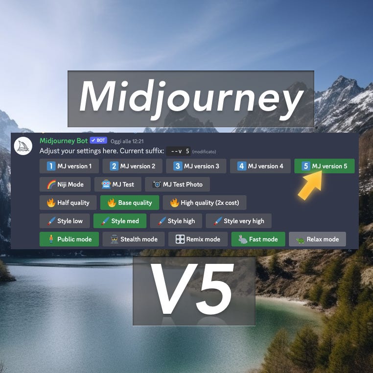 Midjourney V5 is Live. Let’s discover together the news of… | by ...