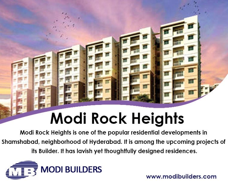 Modi Rock Heights- An ideal residential apartment with premium world-class features | by Modi ...