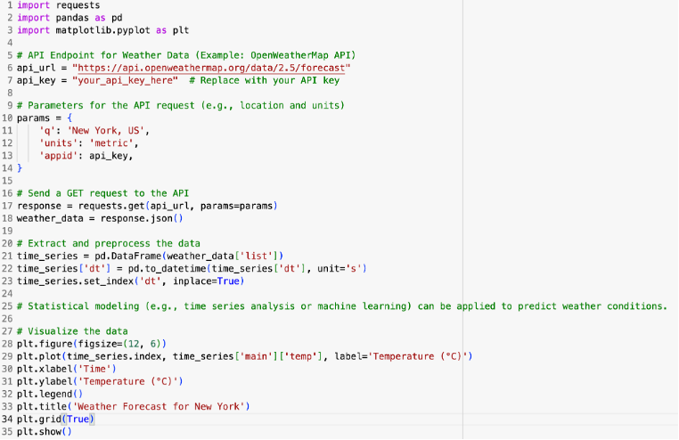 EXPLORING DATA’S HARMONIOUS BALLET: THE SYNERGY OF APIs AND STATISTICAL ...