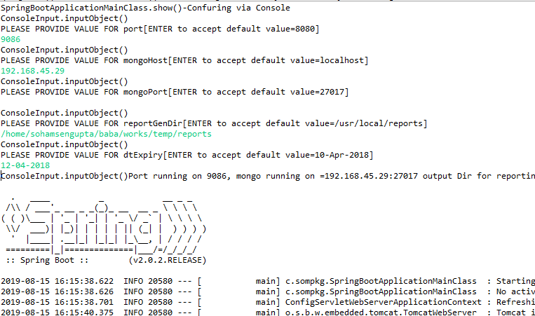 Input A Java Api To Map Console Input Into Models — Compatible With Spring Boot And Other 2155