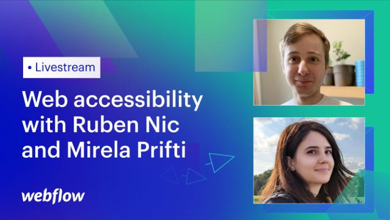 Web Accessibility With Mirela Prifti (Matechs) & Ruben Nic (Webflow) | by Mirela Prifti ...
