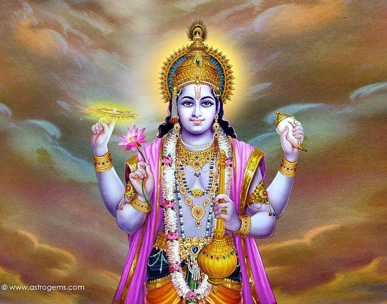 Facts and Science of Hinduism. Do you know why Lord Vishnu has a Wheel ...