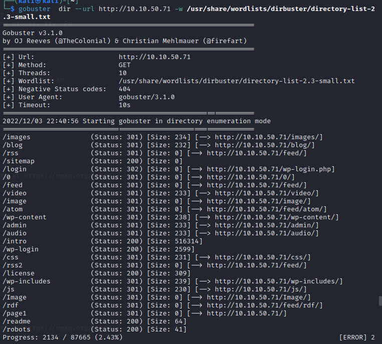 Mr. Robot THM(linux machine ctf). Nmap scan : | by Fallen sky | Medium