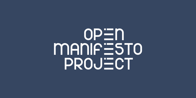Open Manifesto Project: nuestra apuesta por la accesibilidad electoral ...