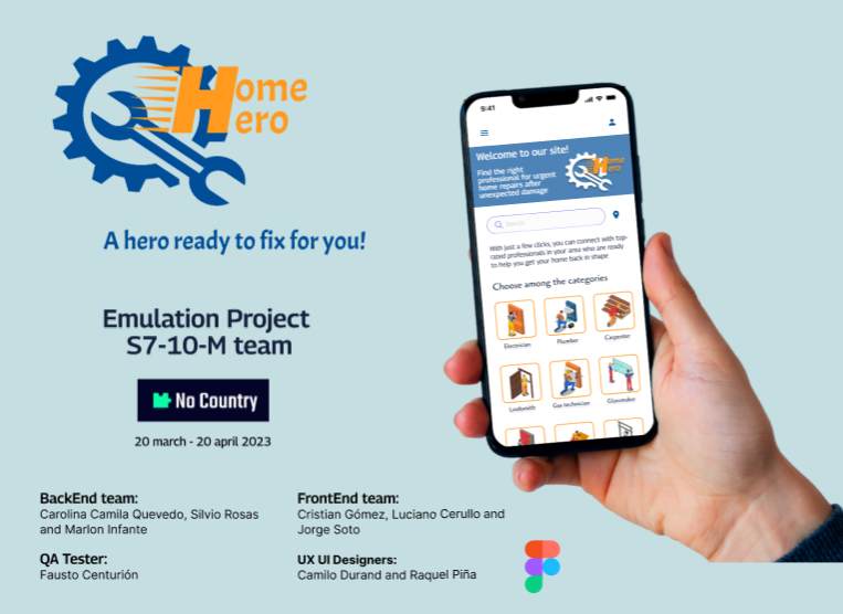 Home Hero, a hero ready to fix for you! | by Raquel P | Bootcamp | Medium