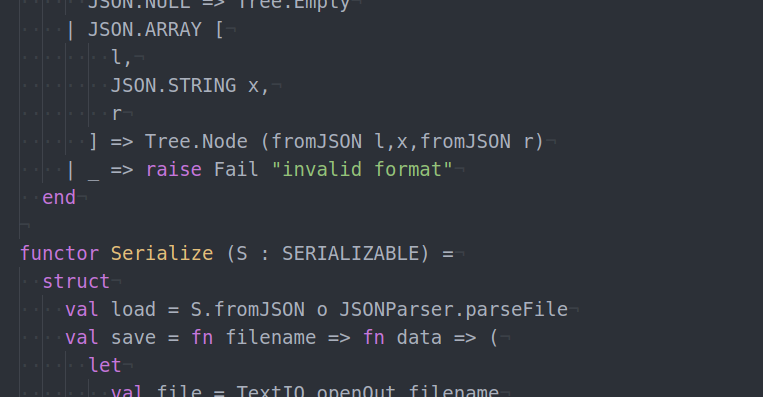 Serializing to JSON in SML/NJ. Say you’re hoping to work with some… | by Harrison Grodin | Medium