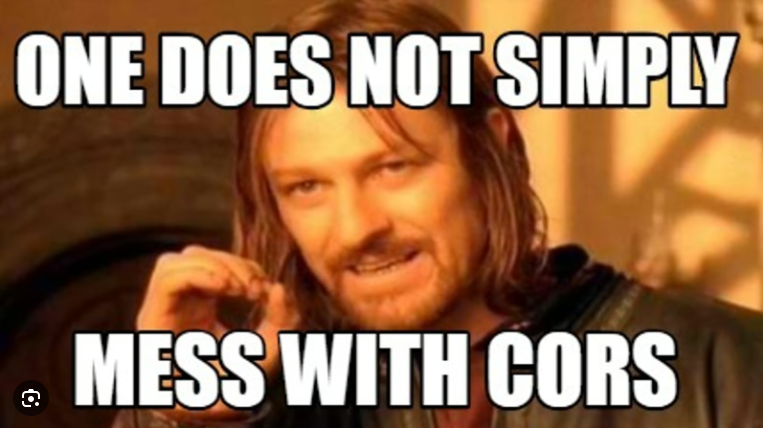 How to solve a CORS error if the backender is unavailable | by Ch | Medium