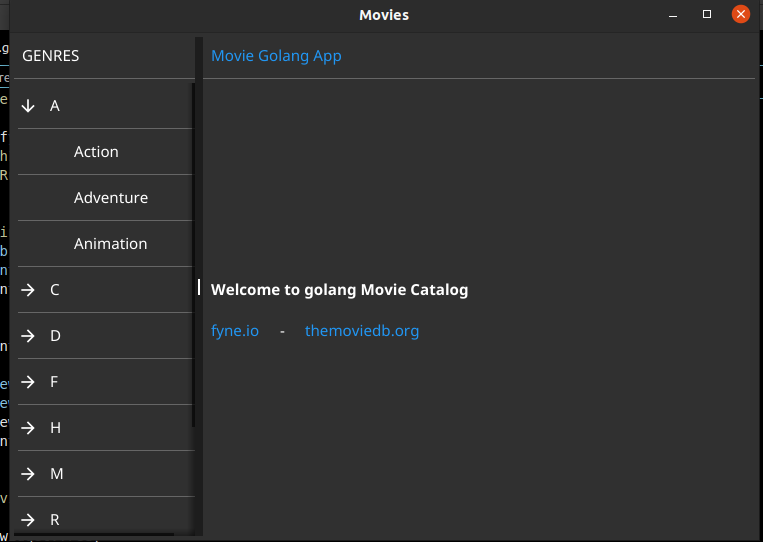 Movie catalog GUI with golang. Movie catalog with golang | by Gusti ...