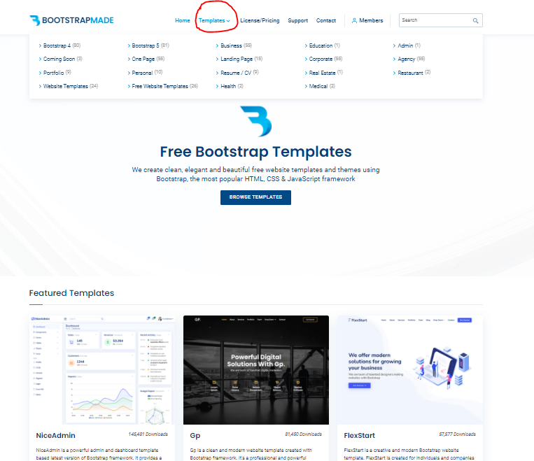 Make websites easier using the templates built into Bootstrap 5 | by ...