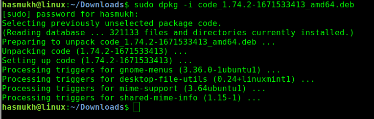 Install VSCode On Debian Based Linux System - Hasmukh Mer - Medium