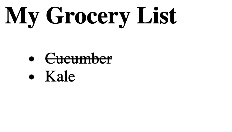 Using a Grocery List to Understand props and state in React | by Andrew ...
