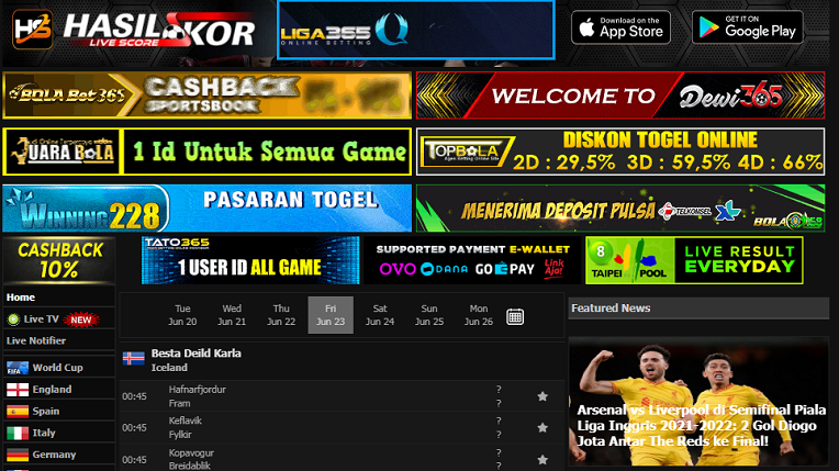 Memperkenalkan Mekanisme Situs Live Score: Bagaimana Situs Live Score ...
