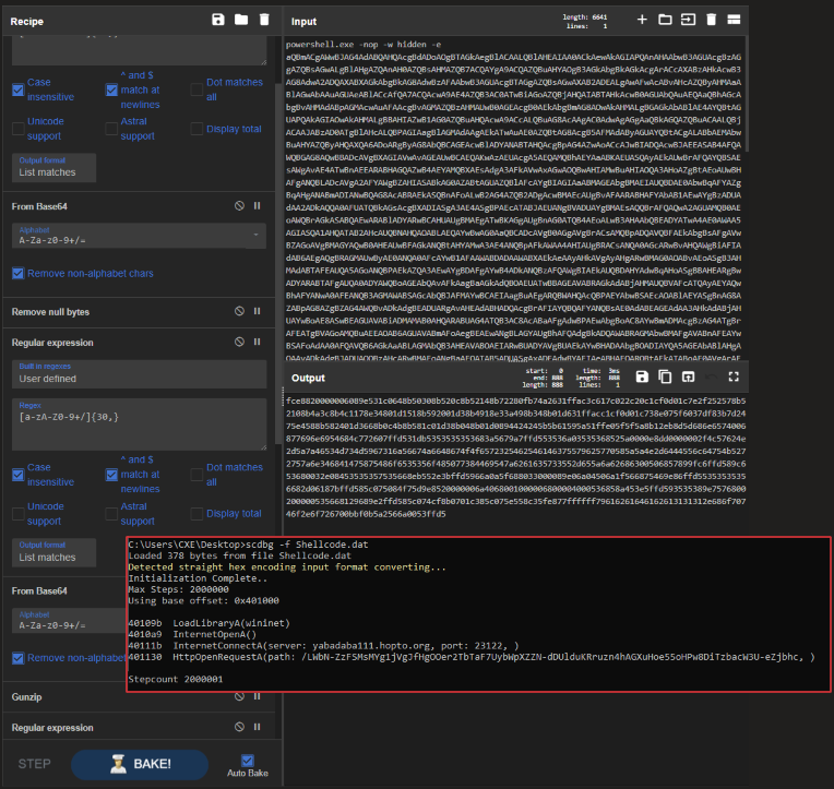 Analysing Encoded Powershell and Shellcode | Digital Forensics