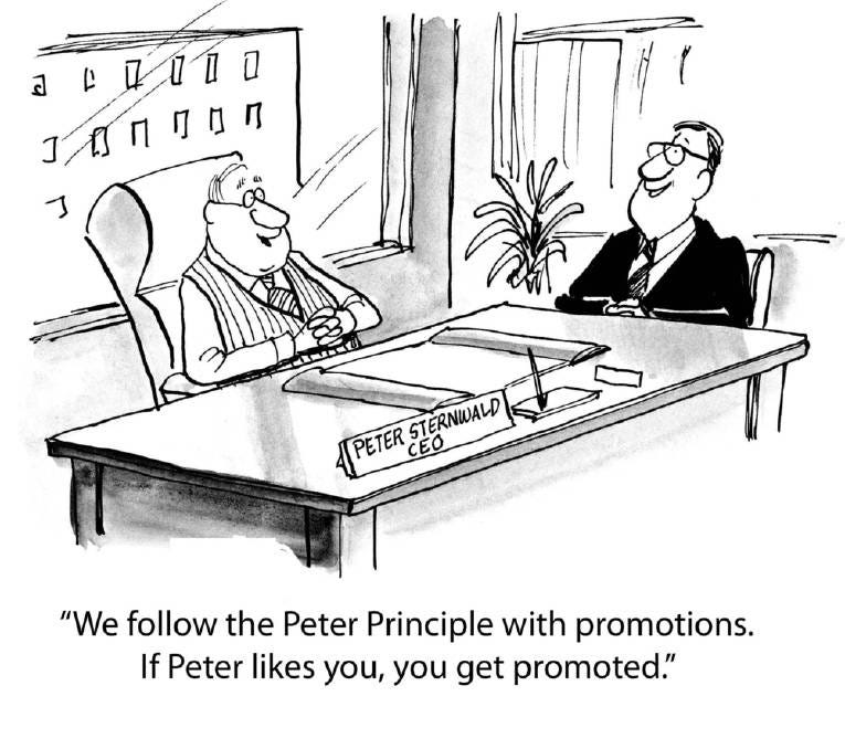 The Peter principle: explaining the promotion paradox in the tech world ...