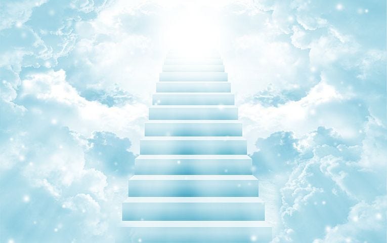 Heaven is overhead. having an invisible staircase | by Akshaygupta | Medium