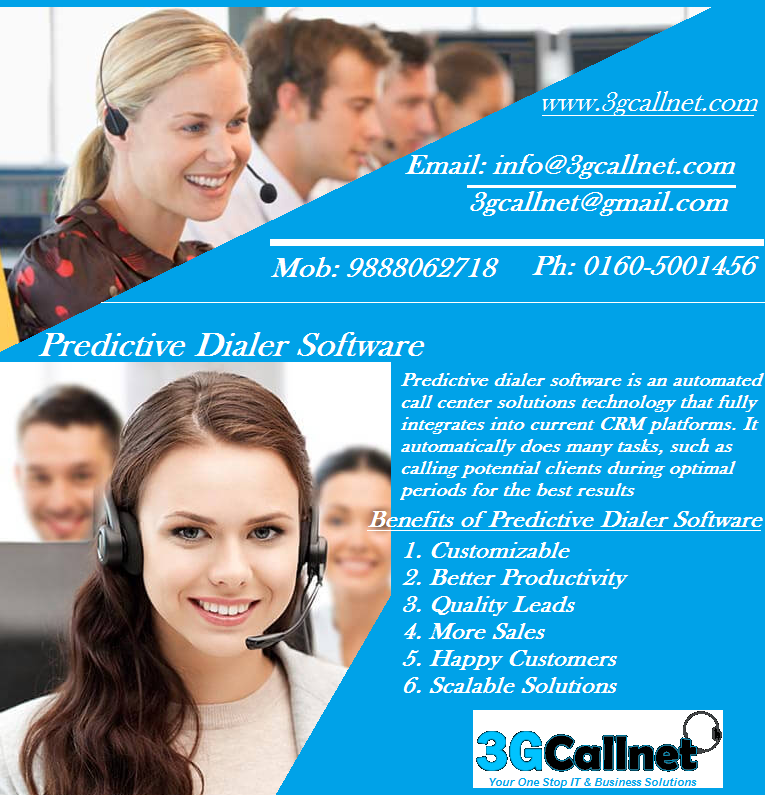 Predictive Dialer. A predictive dialer dials a list of… | by 3gcallnet ...
