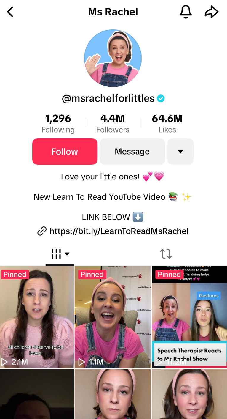 Moms Complain Children’s Content Influencer Ms Rachel’s Fundraising ...