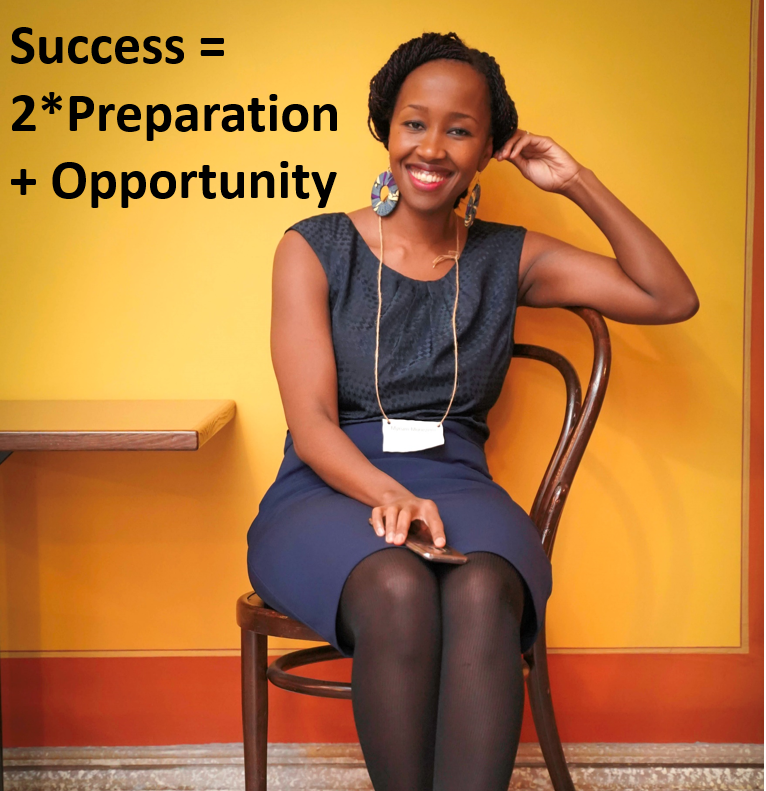 What is the formula for success? Success = 2*Preparation + Opportunity ...