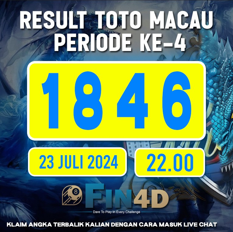 SAH DI ANGKA 1 8 4 6 data macau, keluaran macau, resut macau, hasil ...