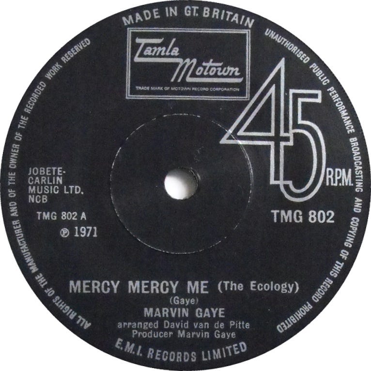 Mercy Mercy Me (The Ecology). Several years back, when I was… | by ...