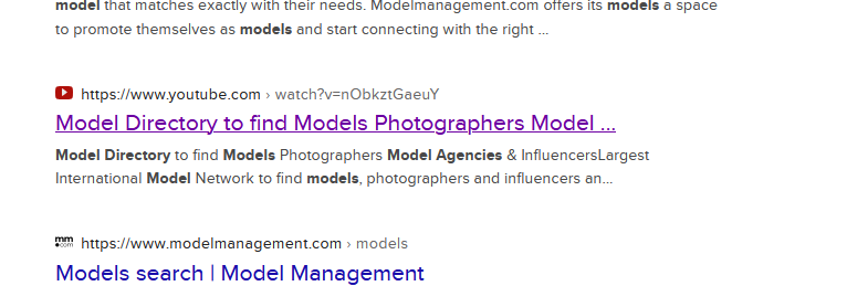 Model Agencies Directory - Model Directory & Photographer Directory ...