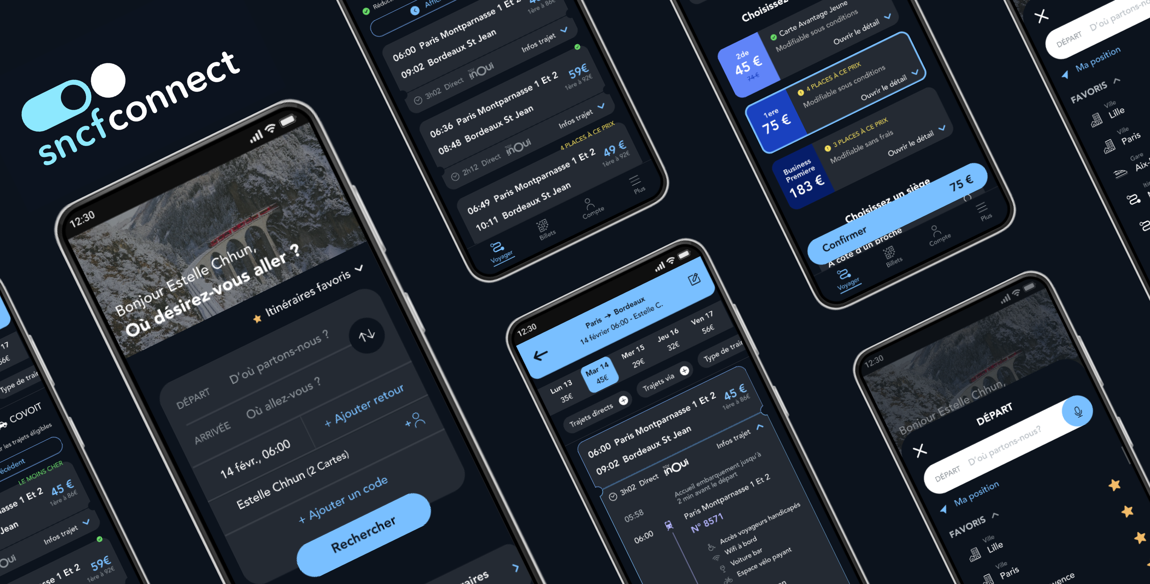 Sncf Connect SNCF Connect : Le Mode Sombre De La Nouvelle Appli Ne