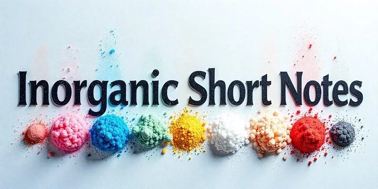 Inorganic Short Notes — Free Notes and Resources - Study Guide - Medium