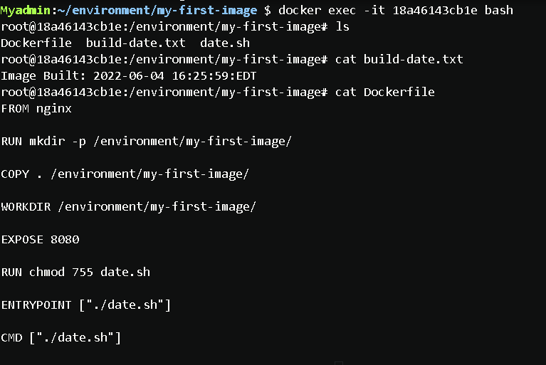 How to create a Docker Image and Container with a Dockerfile | by ...