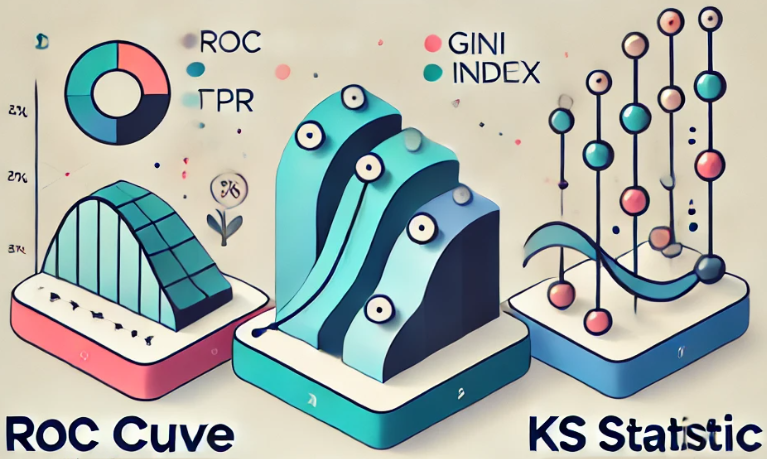 ROC Curve, Gini index, and KS statistic | by Fabiana Tortorelli | Medium