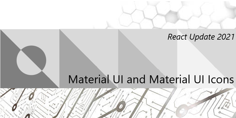 Material UI and Material UI Icons | by David Zhao | Medium