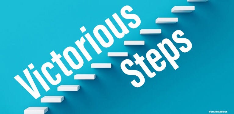 Victorious Steps. 1 Cor 15:57; “But thanks be to God, who… | by ...