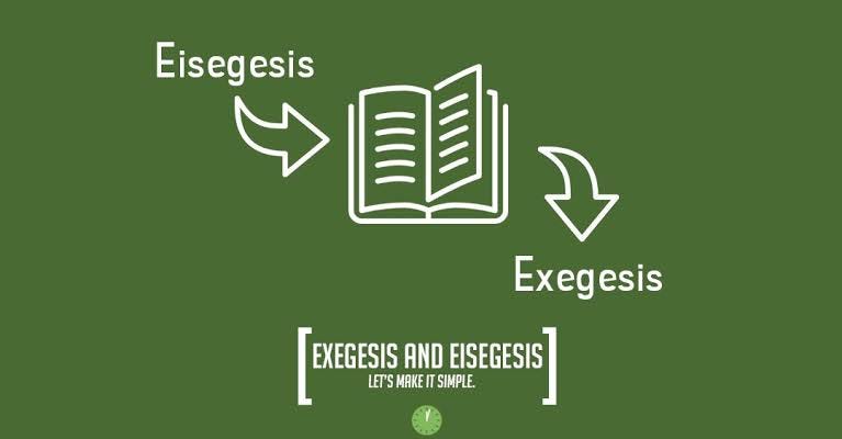 LET’S TALK THEOLOGY 003 — EXEGESIS VS EISEGESIS | by OLOYE Oluwadara ...