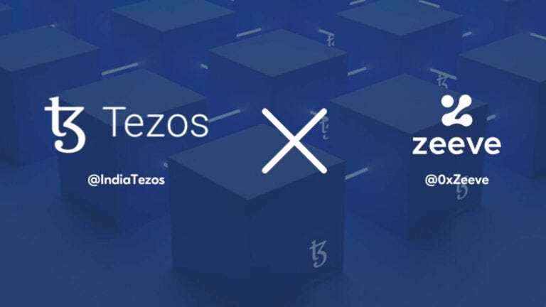 Tezos India And Zeeve Join Forces To Accelerate Adoption Of Blockchain Technology Across ...