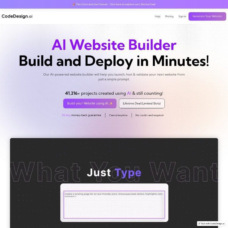 CodeDesign.ai | by Futureailist | Medium
