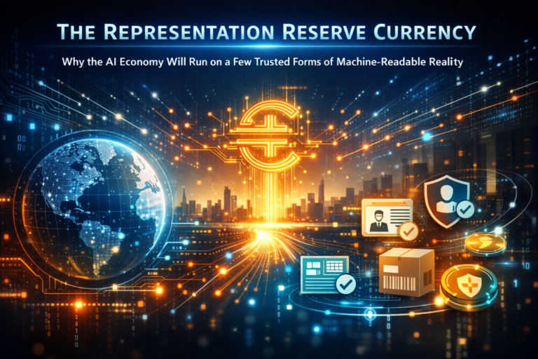 The Representation Reserve Currency: Why AI Will Trust Only a Few Forms ...