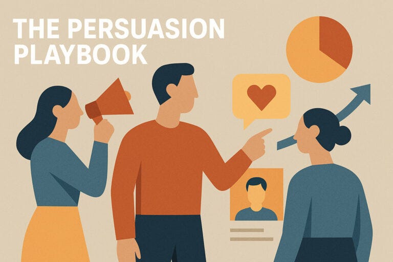 The Persuasion Playbook. You think you’re being rational. | by The Marketing Hustle | Nov, 2025 ...