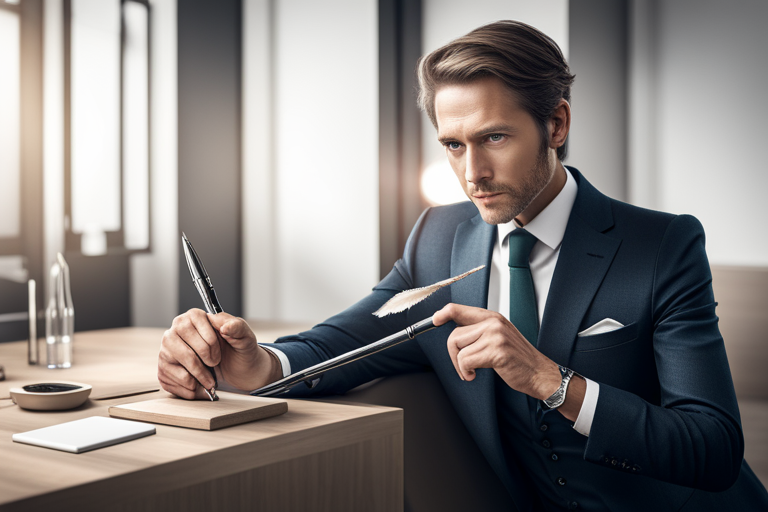 Unleash Your Artistic Creativity with the Affordable Temu Feather Pen ...