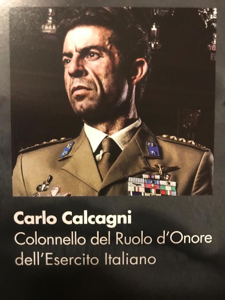 Il colonnello Carlo Calcagni: ho incontrato un Eroe | by Silvia ...