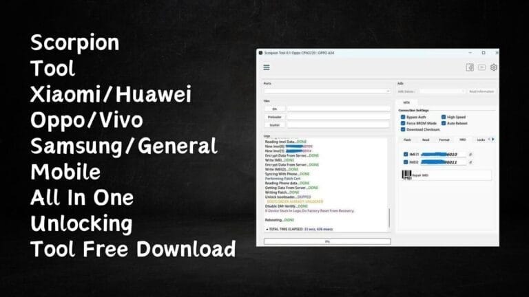 Scorpion Tool V0.5 Latest Free Download - GSM ATOZ TOOLS - Medium