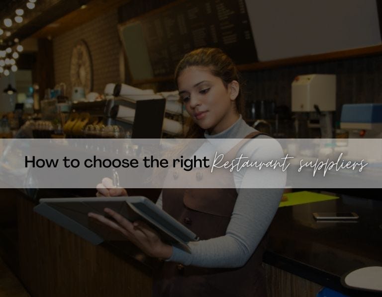 Essential Guide to Find the Right Restaurant Suppliers | by Renarte ...