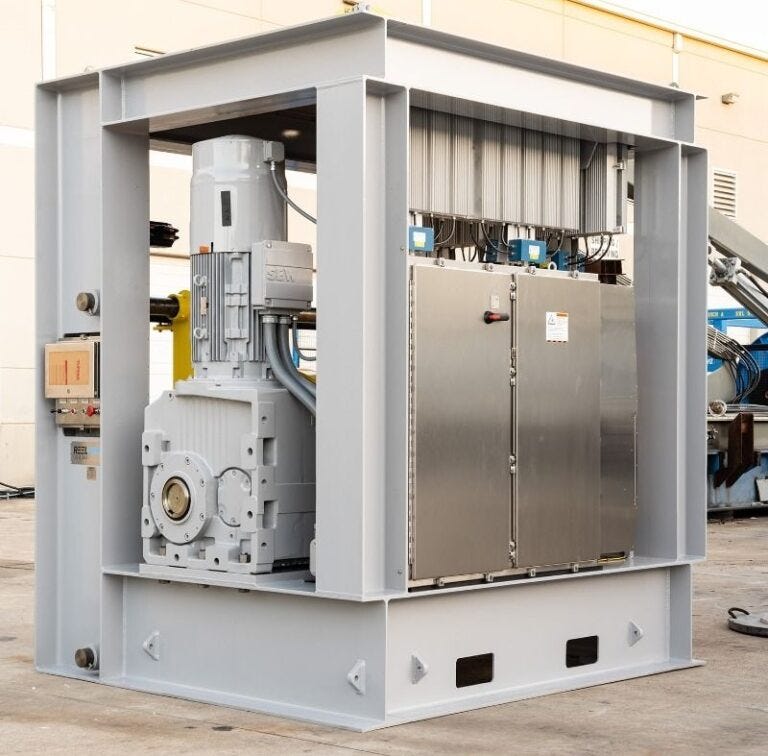 An Oceanographic Winch is used to pull equipment and people from the ...