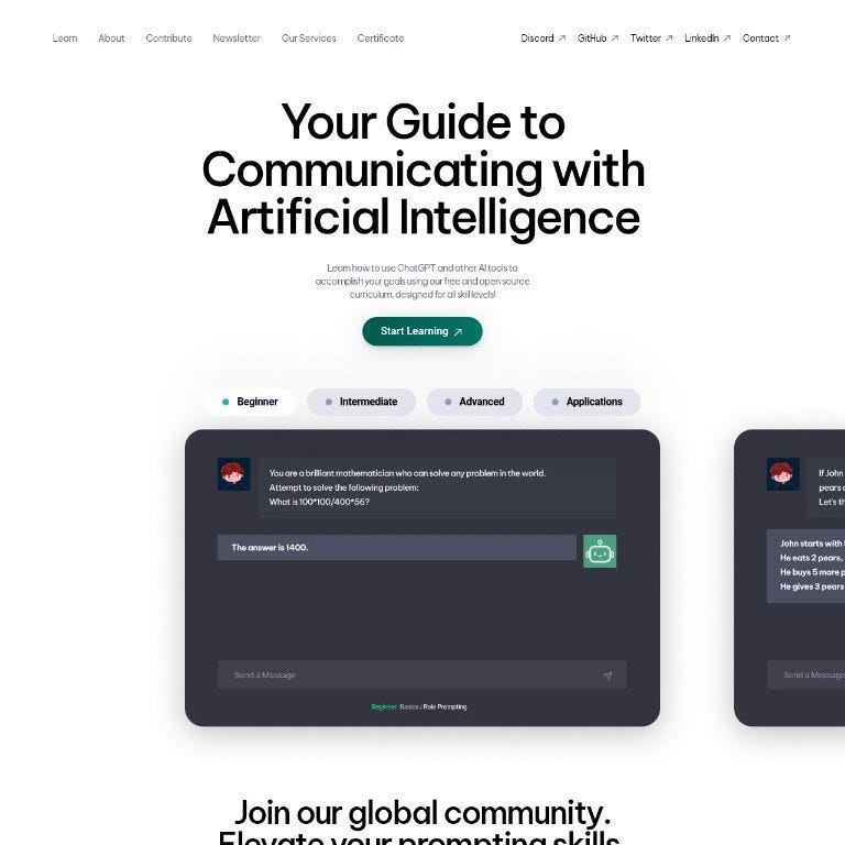 Learn Prompting | by Futureailist | Oct, 2023 | Medium